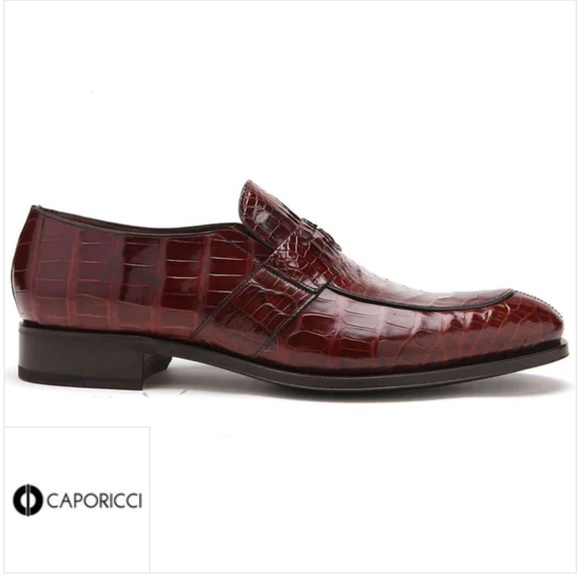 Caporicci | Shoes | Caporicci 332 Alligator Penny Loafers Shoes | Poshmark